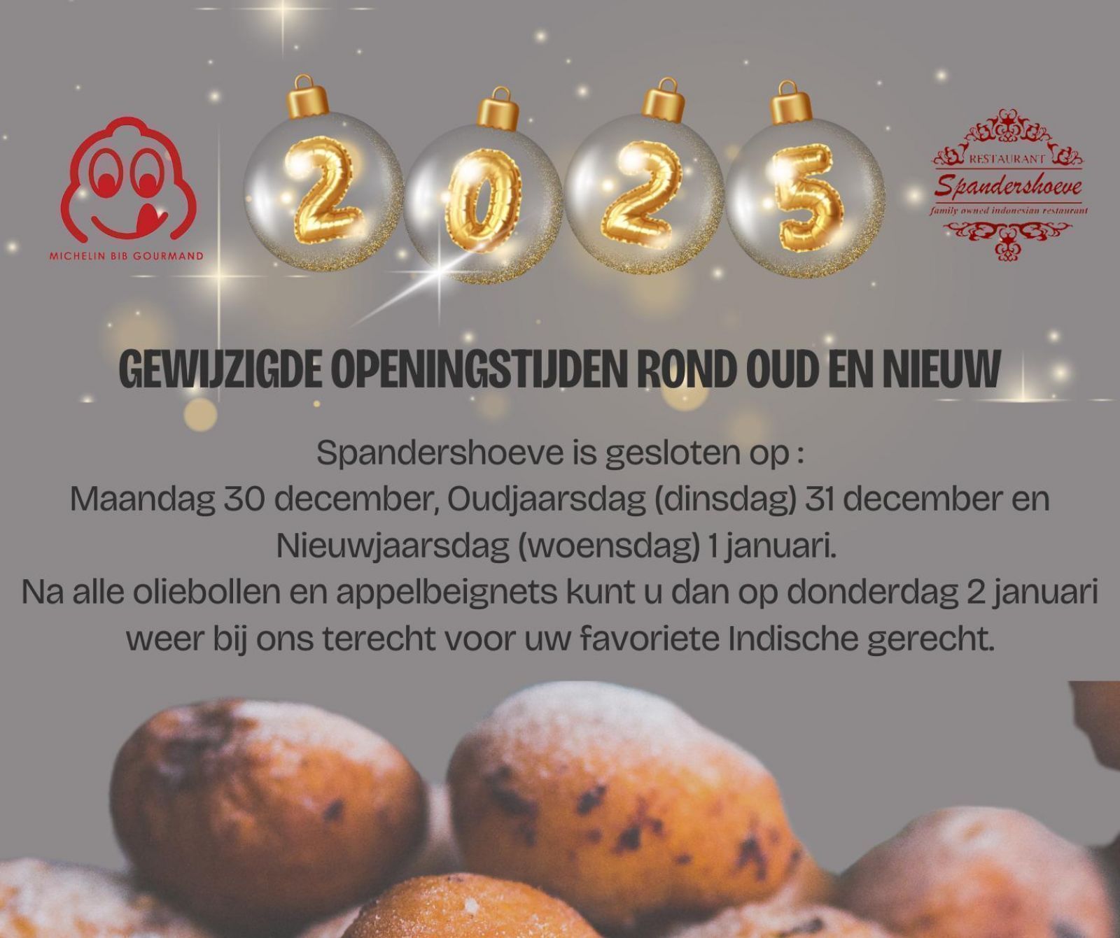 Spandershoeve - Indonesisch Restaurant in Hilversum